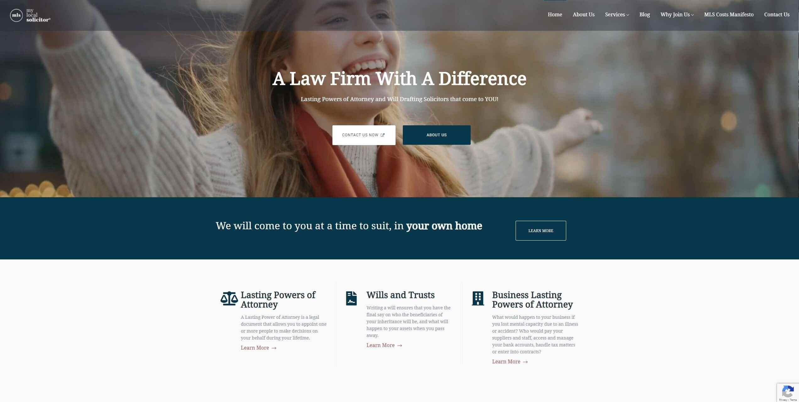 My Local Solicitor | Content, Fresh Start Websites, Web Design Case ...