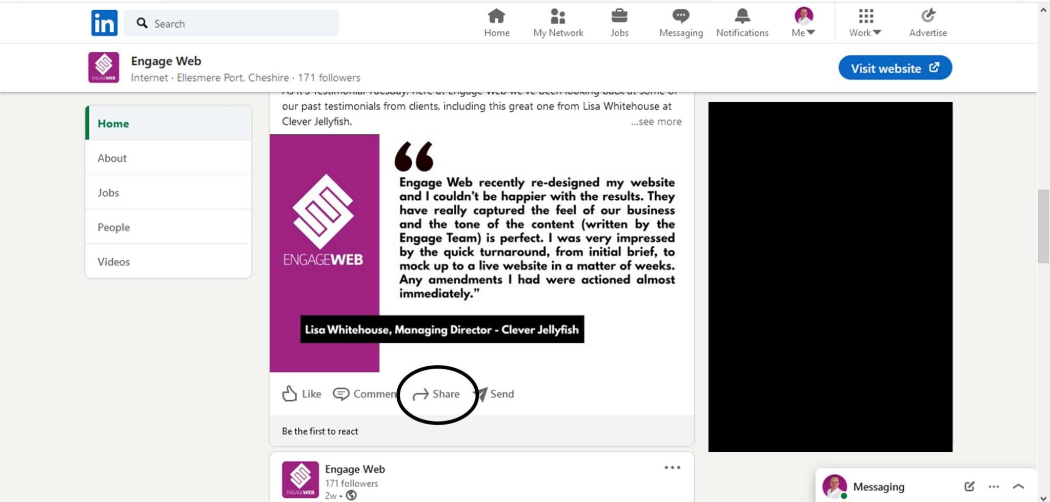 How to share your LinkedIn company page posts to your personal profile ...