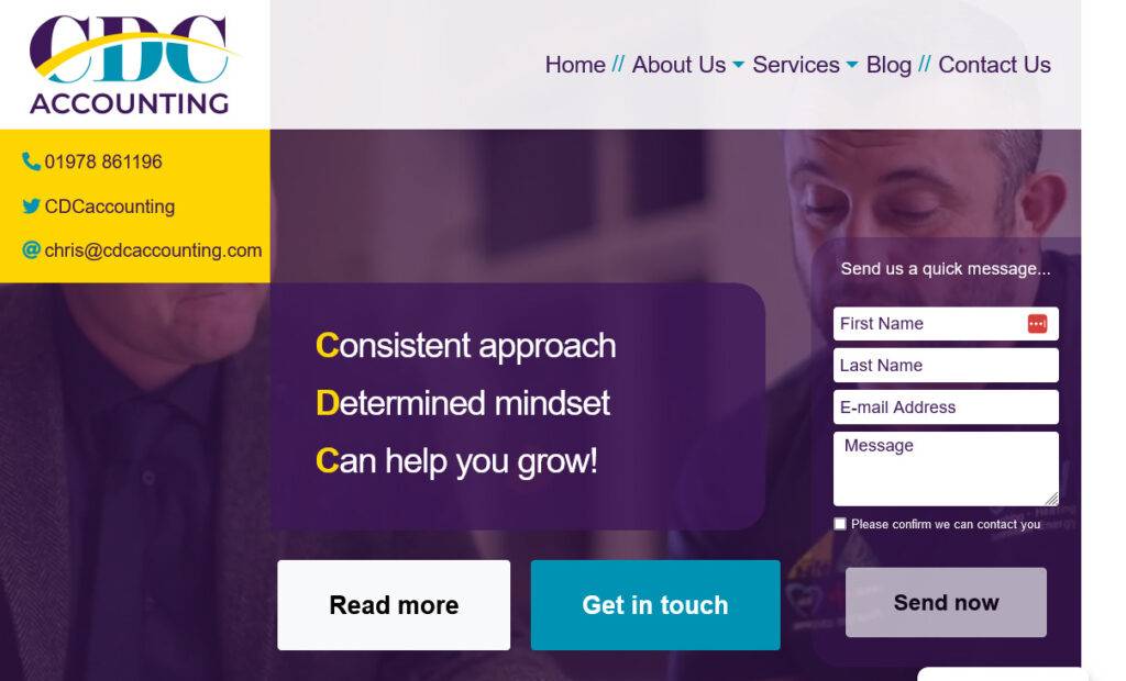 CDC Accounting | Case Study | Engage Web