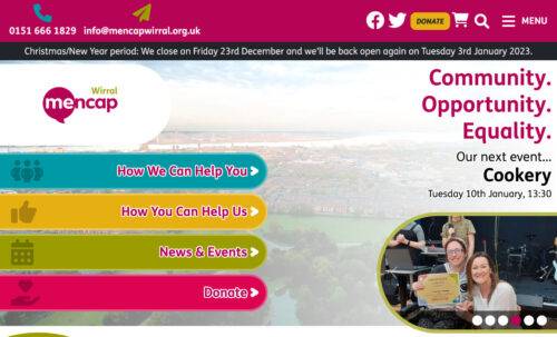 Wirral Mencap | Case Study | Engage Web