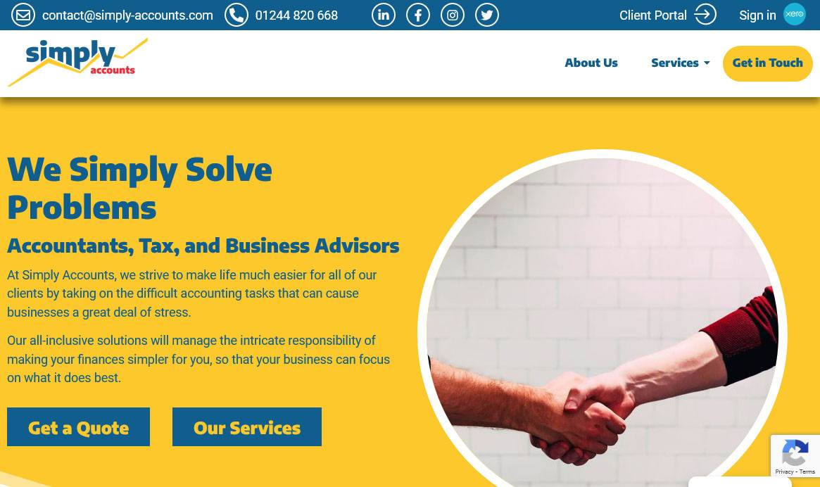 Simply Accounts | Case Study | Engage Web