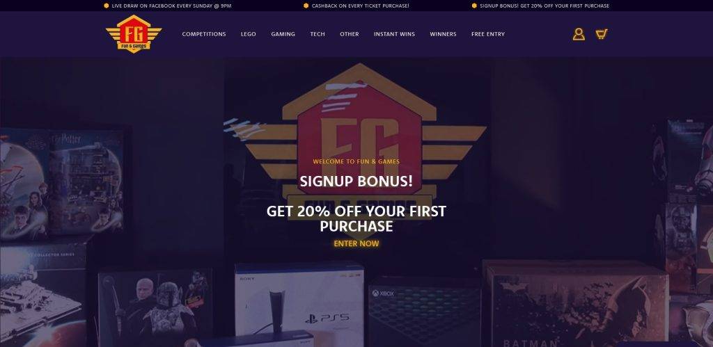 Fun & Games | Case Study | Engage Web