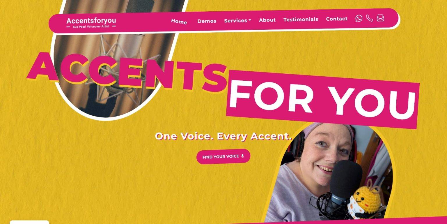 Accents For You | Case Study | Engage Web