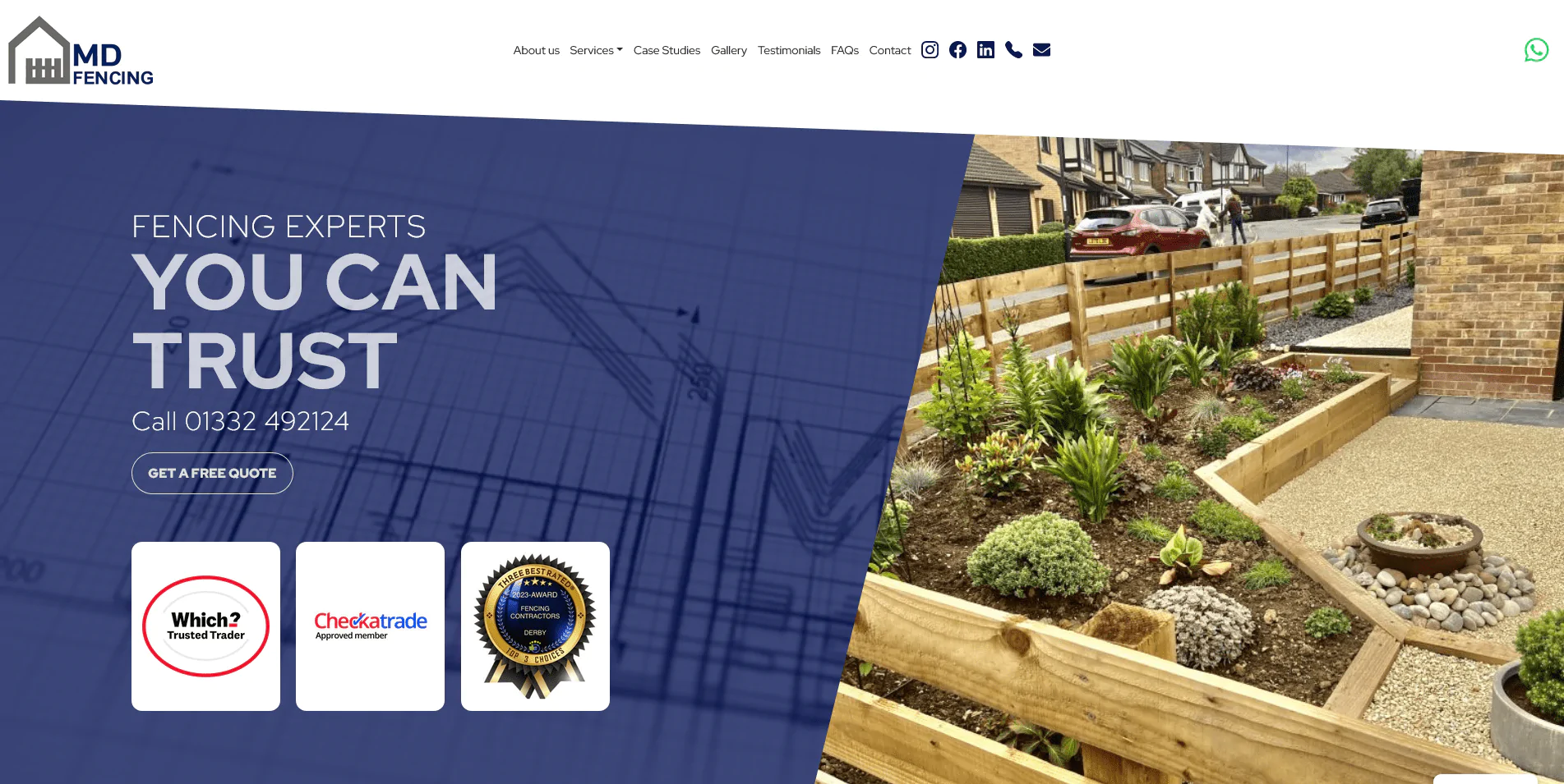 MD Fencing | Case Study | Engage Web